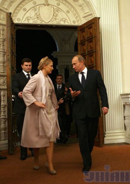Путин и Тимошенко конфузы в имперском дворце. ФОТОрепортАЖ / vlasti.net
